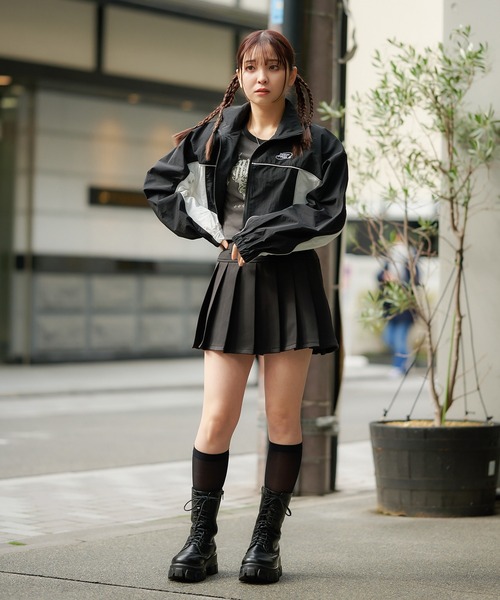 SPINNS（スピンズ）の「Wジップショート丈ヘビーウェイトナイロンジャケット（ナイロンジャケット）」 - WEAR