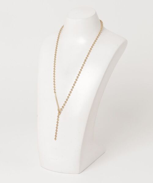 ebine（エビネ）の「Ball Y Shape Hook Necklace（ネックレス）」 - WEAR