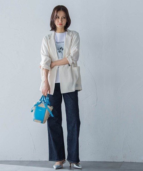 セール】ライトシアージャケット≪手洗い可能≫（テーラードジャケット