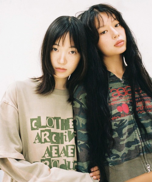 aeae（エーイーエーイー）の「FADED LAYERED L/S（Tシャツ/カットソー）」 - WEAR