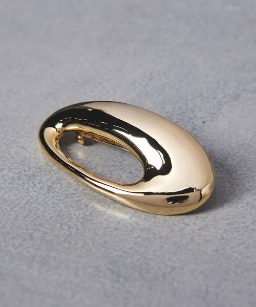 IRIS47（イリスフォーセブン）の「別注＜IRIS47（イリスフォーセブン）＞OVAL バレッタ （バレッタ/ヘアクリップ）」 - WEAR