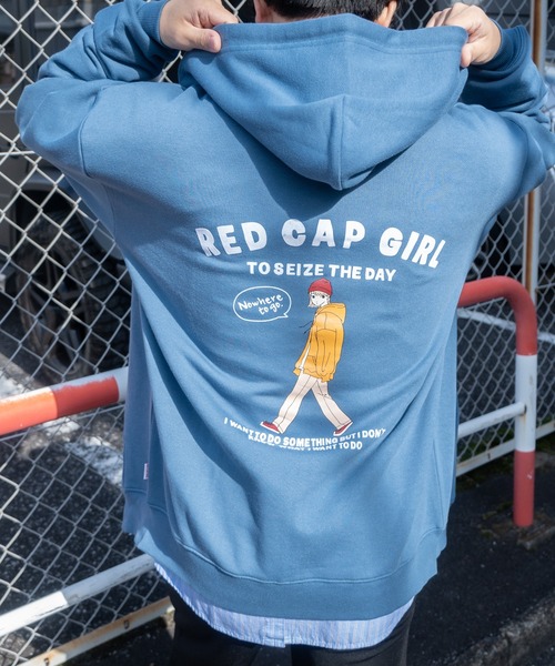 Red Cap Girl（レッドキャプガール）の「【a-r】〔Red Cap Girl/レッドキャップガール〕TC裏毛 RCGフロッキー ...