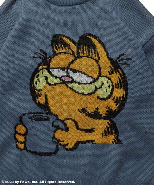 SEQUENZ（シークエンズ）の「【SEQUENZ】 GARFIELD CHILL SWEATER / ガーフィールド スケーター クルーネック スウェット（ニット/セーター）」 - WEAR