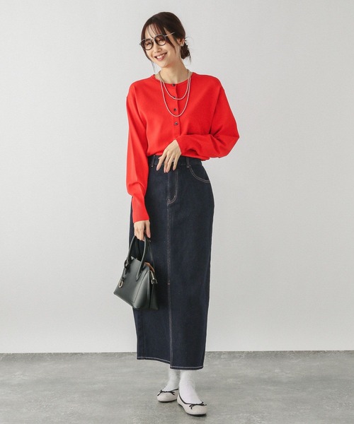 GLOBAL WORK（グローバルワーク）の「GOODデニムIラインスカート/209642（スカート）」 - WEAR