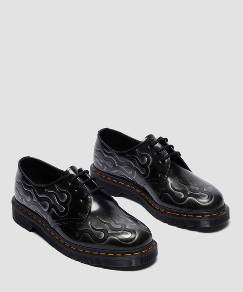 Dr. Martens（ドクターマーチン）の「Dr Martens 1461 Inferno 3 Eye Shoe Silver ...