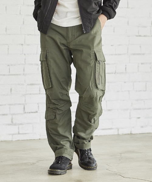 ALPHA（アルファ）の「ALPHA ZIP CARGO PANTS（カーゴパンツ）」 - WEAR