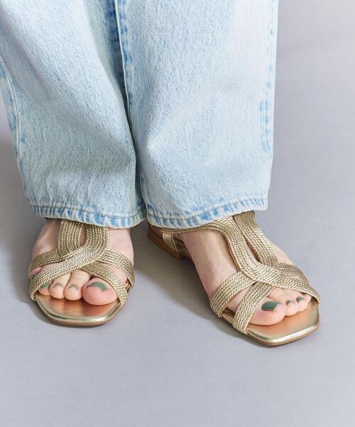 Mollini（モリーニ）の「＜MOLLINI＞ロープ バックストラップ サンダル（サンダル）」 - WEAR