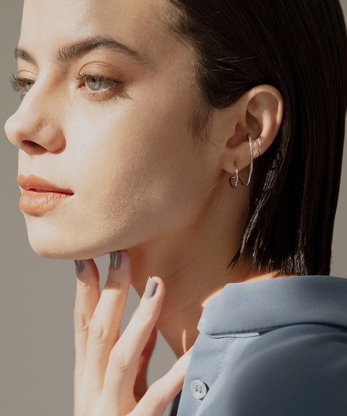 MIELI INVARIANT（ミエリインヴァリアント）の「Round Ear Cuff Pierce（イヤーカフ）」 - WEAR