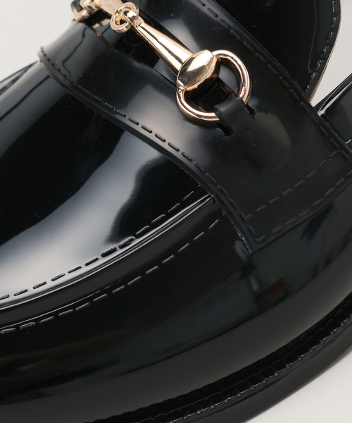 TEMPERATE（テンパレイト）の「【TEMPERATE/テンパレイト】 PVCビットツキローファー（ローファー）」 - WEAR