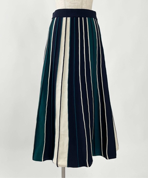 PICCIN（ピッチン）の「【WEB限定】配色プリーツスカート（スカート）」 - WEAR