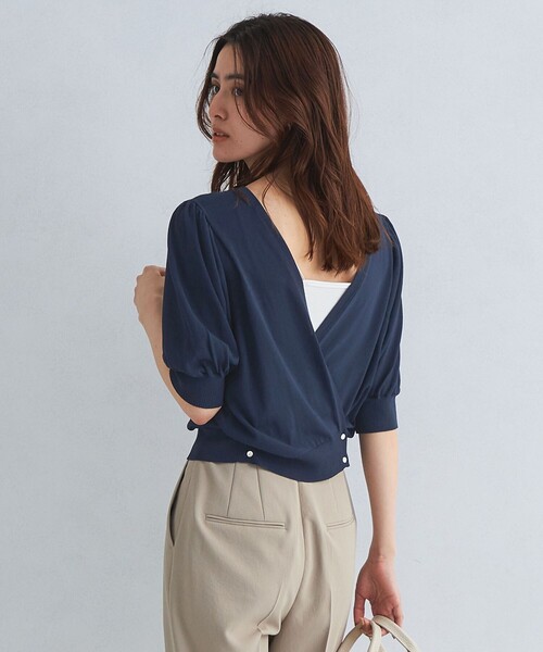 green label relaxing（グリーンレーベルリラクシング）の「KOKAGE 3WAY ニット カーディガン -ウォッシャブル ...