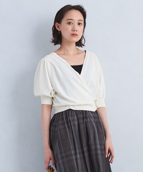 green label relaxing（グリーンレーベルリラクシング）の「KOKAGE 3WAY ニット カーディガン -ウォッシャブル ...