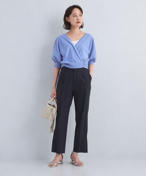 green label relaxing（グリーンレーベルリラクシング）の「KOKAGE 3WAY ニット カーディガン -ウォッシャブル ...