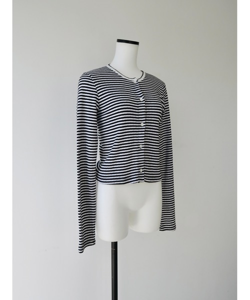 swane（スワネ）の「boarder cardigan（カーディガン/ボレロ）」 - WEAR