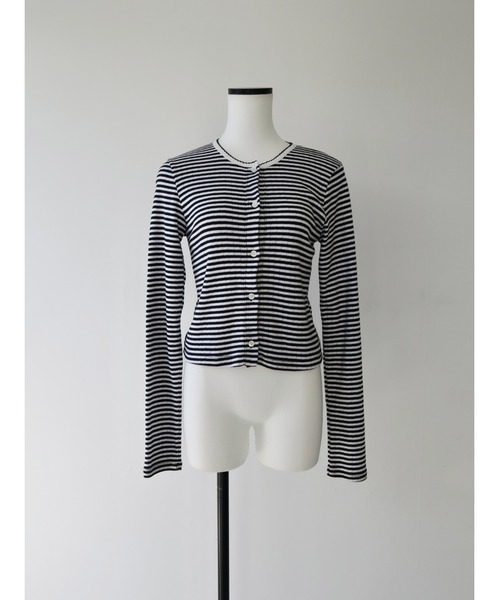 swane（スワネ）の「boarder cardigan（カーディガン/ボレロ）」 - WEAR
