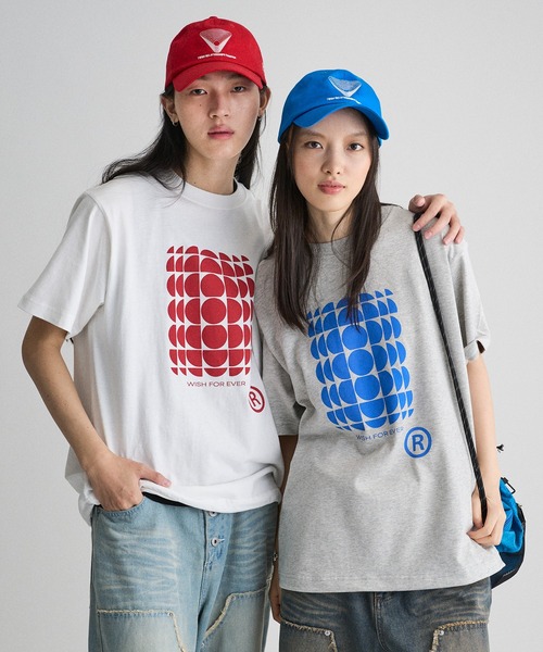 WISH FOR EVER（ウィッシュフォーエバー）の「DRAW CODE ART T/ドローコードアートT（Tシャツ/カットソー）」 - WEAR