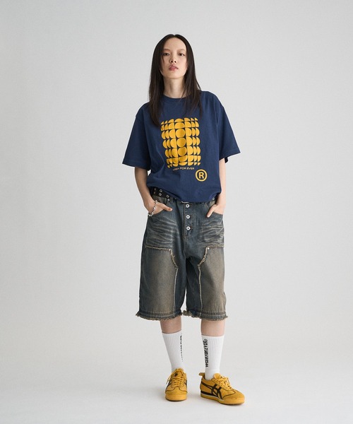 WISH FOR EVER（ウィッシュフォーエバー）の「DRAW CODE ART T/ドローコードアートT（Tシャツ/カットソー）」 - WEAR