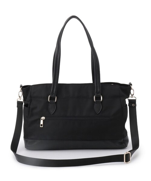 ITS'DEMO（イッツデモ）の「【2WAY／9ポケット】人間工学コンビA4トート（トートバッグ）」 - WEAR