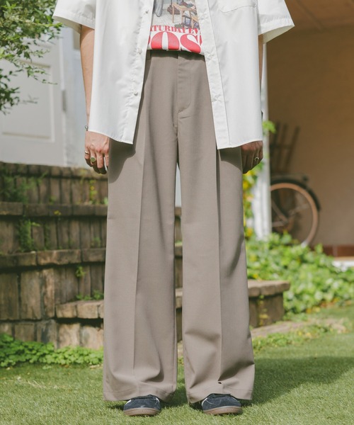 RAGEBLUE（レイジブルー）の「TRストレッチ/ワイドフレアスラックス（スラックス）」 - WEAR