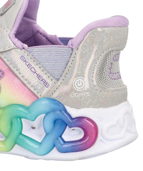 【セール】SKECHERS スケッチャーズ SLIP-INS スリップインズ INFINITE HEART LIGHTS【光る靴/オンオフ ...