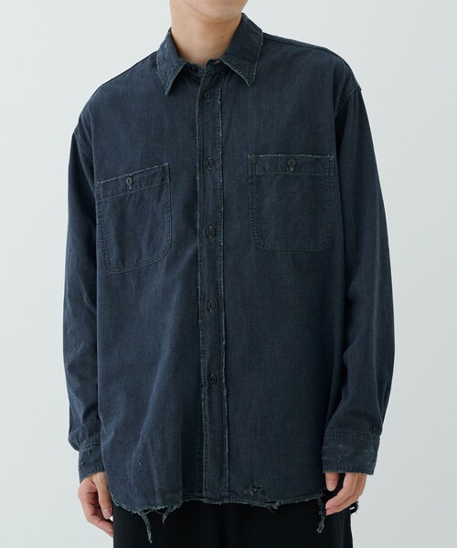 marka（マーカ）の「DAMAGE SHIRTS（シャツ/ブラウス）」 - WEAR