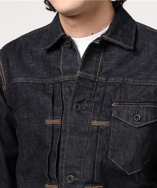 KURO（クロ）の「KURO/ CROW Denim Jacket One Wash（デニムジャケット）」 - WEAR