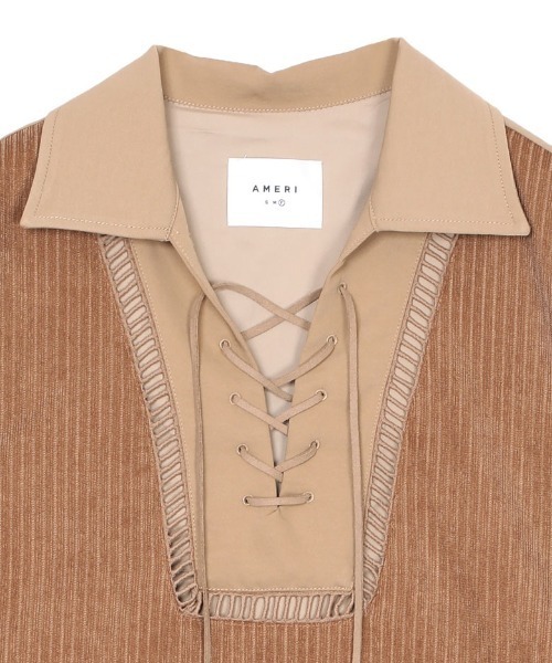 AMERI（アメリ）の「SKIPPER TUNIC TOP（シャツ/ブラウス）」 - WEAR