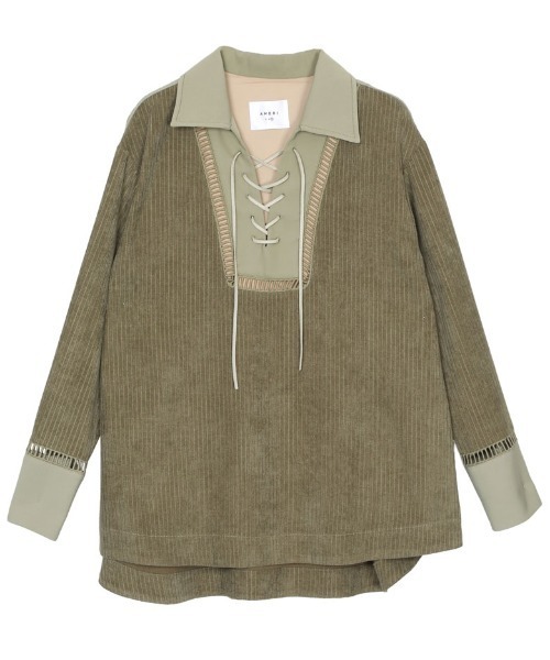 AMERI（アメリ）の「SKIPPER TUNIC TOP（シャツ/ブラウス）」 - WEAR