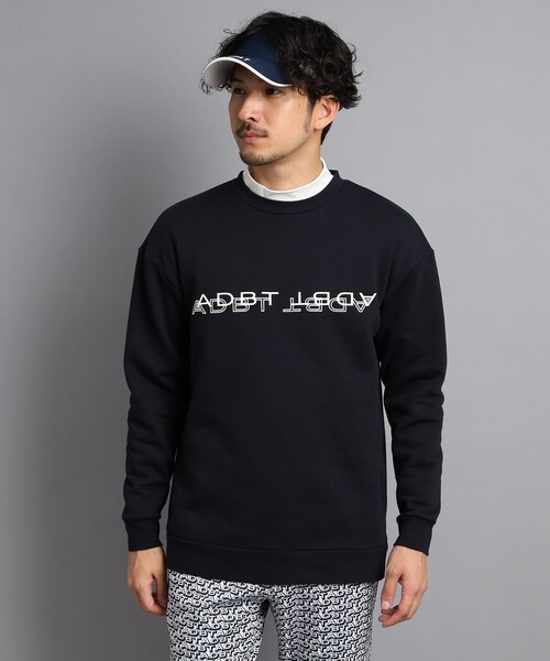 adabat（アダバット）の「【ADBT】ロゴデザイン 長袖トレーナー（スウェット）」 - WEAR