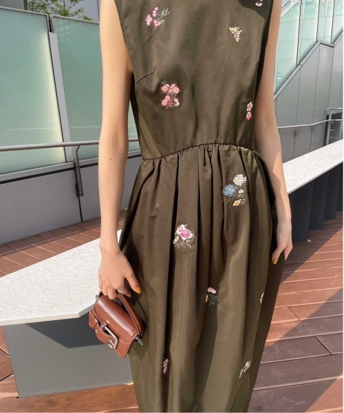 AMERI（アメリ）の「KEITAMARUYAMA × AMERI EMBROIDERY DRESS（ワンピース）」 - WEAR