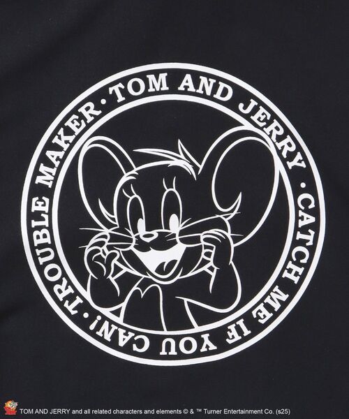 Tom＆Jerry（トムアンドジェリー）の「【SEQUENZ（シークエンズ）】TJ CIRCLE LOGO TRACK JACKET / トムとジェリー ジャージ フルジップ ジャケット 刺繍 ...