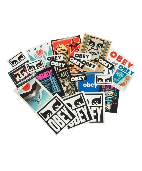 OBEY STICKER PACK 7（オベイ ステッカー パック 7）（ステッカー/テープ）｜OBEY（オベイ）のファッション通販 ...