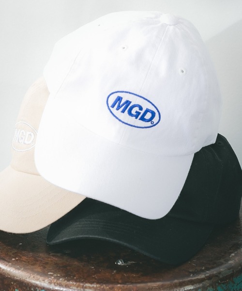 MAHAGRID（マハグリッド）の「mahagrid/マハグリッド 【ユニセックスアイテム】MGD WASHED B.B CAP/ロゴキャップ ...