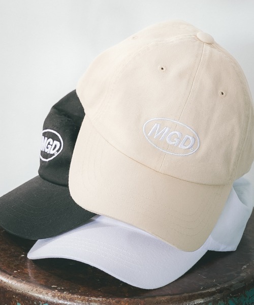 MAHAGRID（マハグリッド）の「mahagrid/マハグリッド 【ユニセックスアイテム】MGD WASHED B.B CAP/ロゴキャップ ...