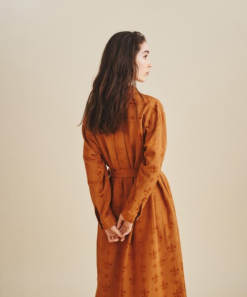 GRACE CLASS（グレースクラス）の「グログランジャガードシャツドレス（シャツワンピース）」 - WEAR