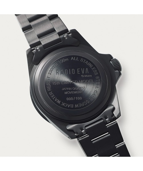 VAGUE WATCH CO.（ヴォーグウォッチカンパニー）の「RADIO EVA A080 EVA BLK SUB β（アナログ腕時計）」 - WEAR