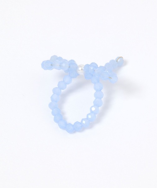 リボンビーズリング[tiny tiny(ティニーティニー)]（リング）｜tiny tiny（ティニーティニー）のファッション通販 - ZOZOTOWN