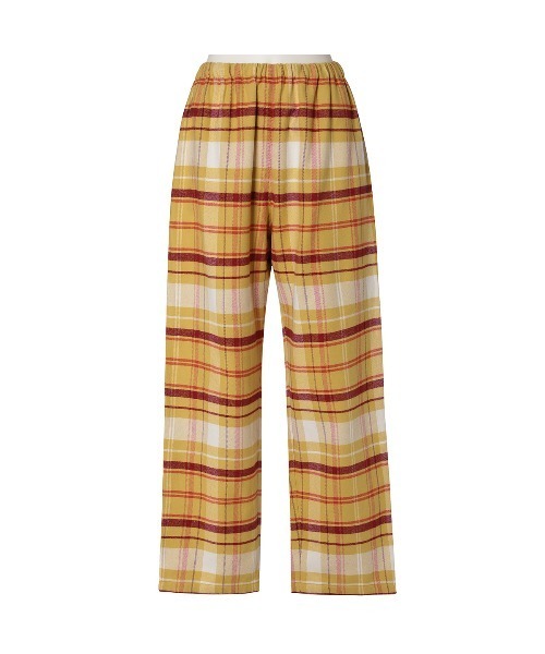 キッドブルー -25ネルチェック -長袖パジャマ -KNCK544 -kidblue