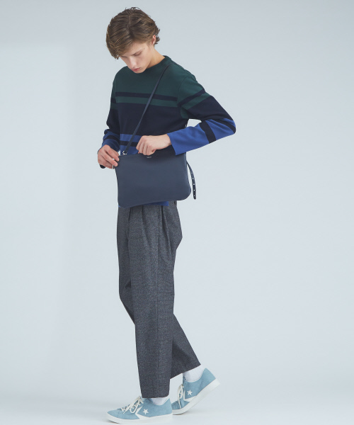 TUSTING（タスティング）の「【TUSTING×ABAHOUSE/別注】レザーサコッシュ（ショルダーバッグ）」 - WEAR