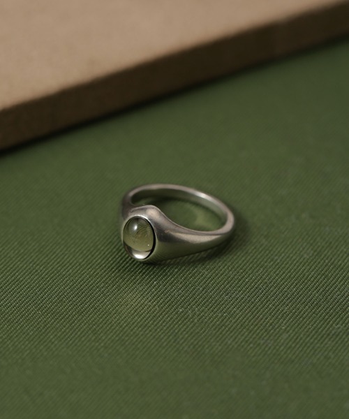 ADER（アデル）の「ADER.bijou/BASIC cabochon ring（リング）」 - WEAR