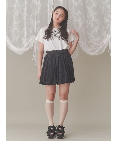 merry jenny（メリージェニー）の「CAT ribbon Tee（Tシャツ/カットソー）」 - WEAR