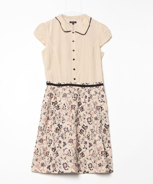 【ブランド古着】花柄ドッキングワンピース（ワンピース）｜TOCCA（トッカ）のファッション通販 - ZOZOUSED