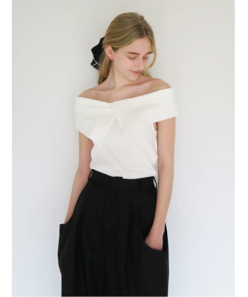 swane（スワネ）の「sleeveless off shoulder tops（その他トップス）」 - WEAR