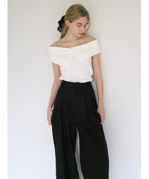 swane（スワネ）の「sleeveless off shoulder tops（その他トップス）」 - WEAR