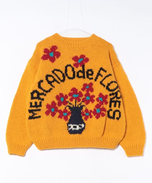 チャイハネ】メルデフ手編みニットプルオーバー（ニット/セーター