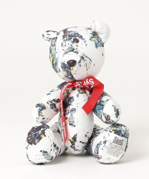 Sync.【Jackson Pollock Studio】TEDDY BEAR 'SPLASH'（フィギュア）｜Sync.（スィンク）の ...