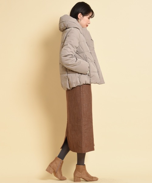 INTERPLANET（インタープラネット）の「Vネックツイードワンピース（ジャンパースカート）」 - WEAR