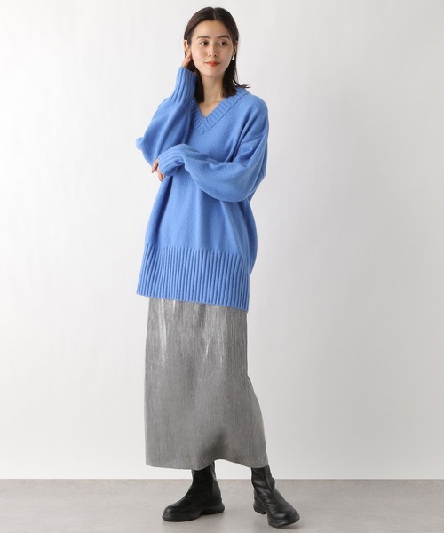 LEPSIM（レプシィム）の「5ゲージアンゴラミックスVチュニック 984151（ニット/セーター）」 - WEAR