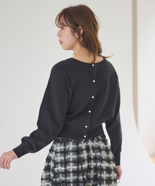 【セール】【洗える】2WAY パールボタン カーディガン（カーディガン/ボレロ）｜Feroux（フェルゥ）のファッション通販 - ZOZOTOWN