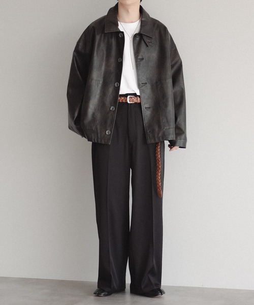 epnok（エプノック）の「ハイウエストストレートスラックス（スラックス）」 - WEAR